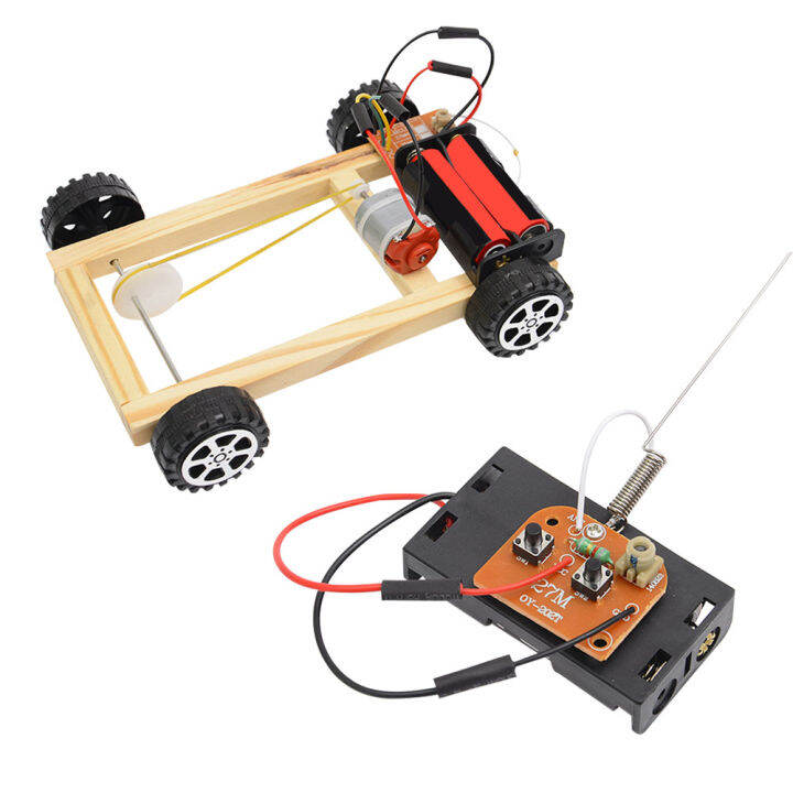 Microgoodไม้ประกอบDIY 4WD RCรถควบคุมระยะไกลยานพาหนะโมเดลเด็กของเล่นเด็ก | Lazada.co.th
