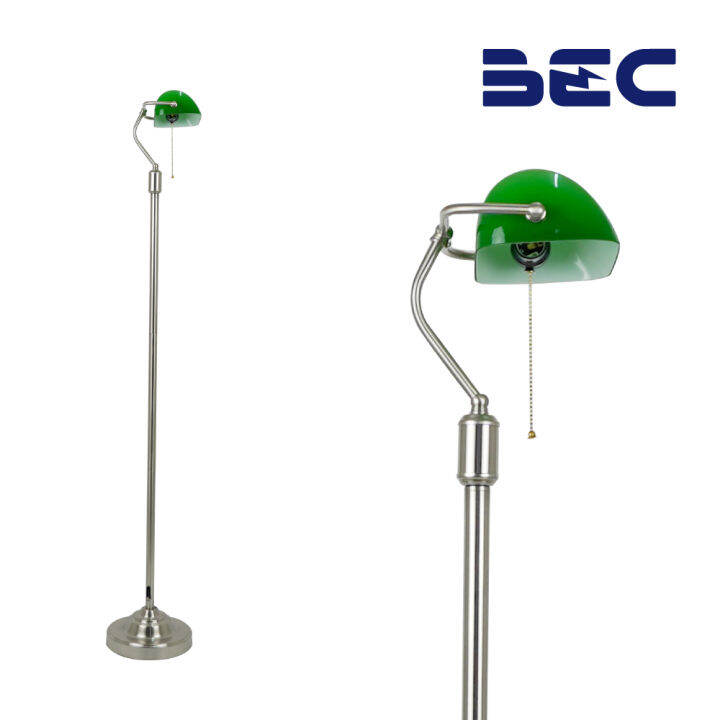BEC KT109 โคมเปล่าตั้งพื้น วินเทจ-เรโทร สีเขียวมรกต สำหรับตกแต่งบ้าน ...