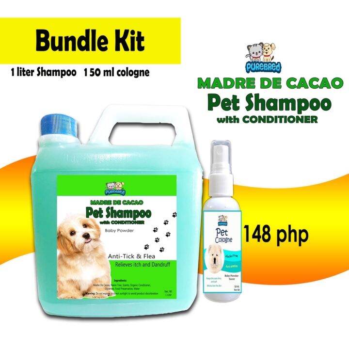 Sulit Bundle Dog Cat shampoo made with Neem Tree and Madre De Cacao ...