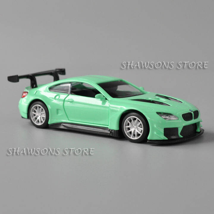 1:44 Scale Diecast Car Model BMW M6 GT3 Limited Edition Pull Back Toy ...