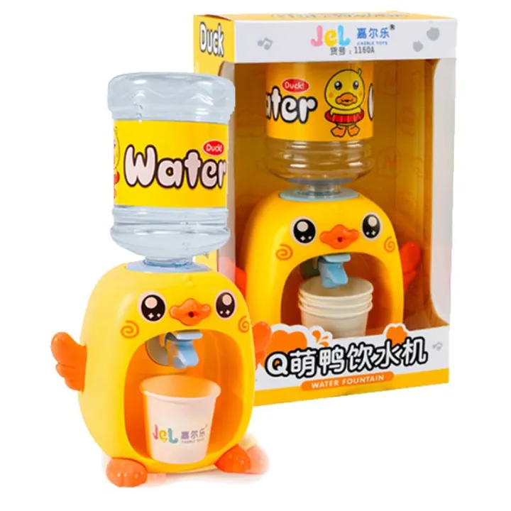 TNT Cute Duck Toy Mini Electric Automatic Water Dispenser Machine For ...