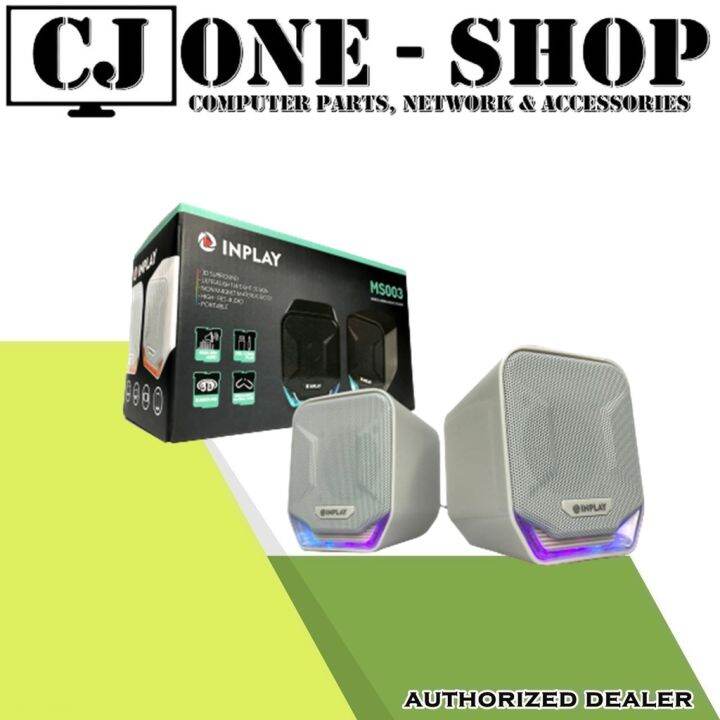 【New】 Inplay Ms003 White Speaker | Lazada PH