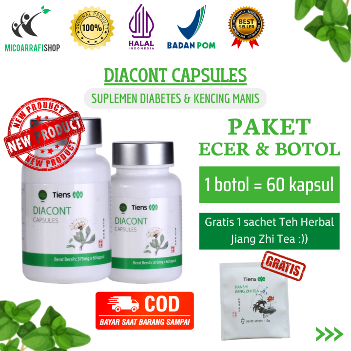 Diacont Tianshi 100% Original dan Halal BPOM Memperbaiki Fungsi ...