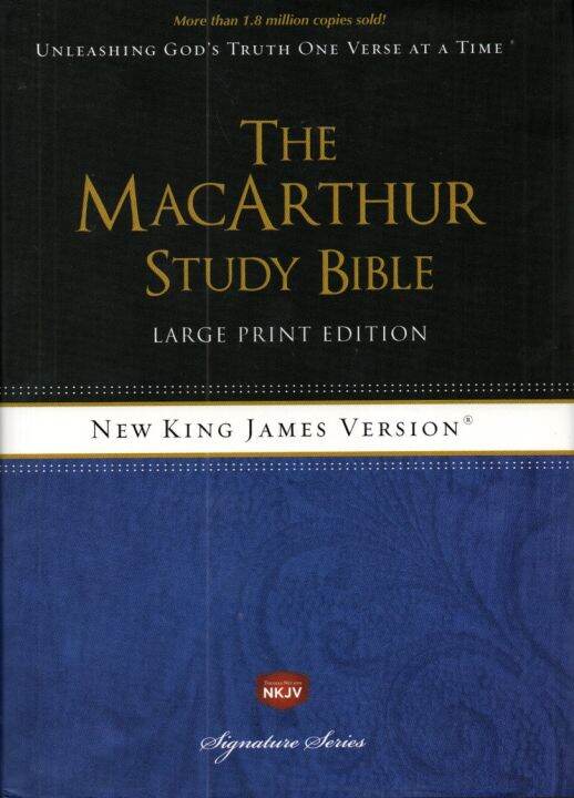 PCBS NKJV The MacArthur Study Bible (LARGE PRINT) Hard Cover - New King James Version | Lazada PH
