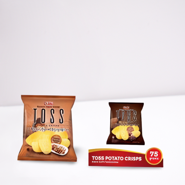 TOSS POTATO CRISPS Rasa Sapi Panggang dan Rasa Ayam Teriyaki 75gr ...