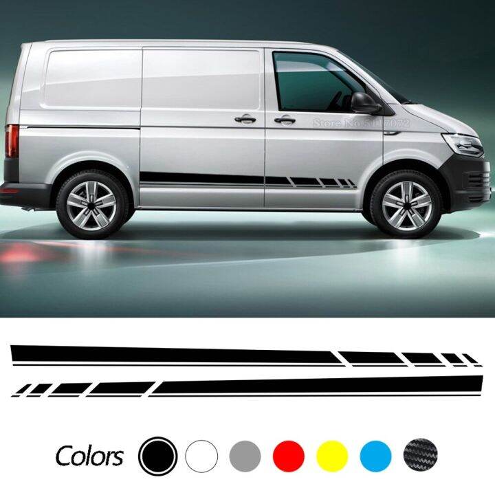 Custom Car Body Side Stripe Pattern Vinyl Racing Sports Long Decal ...