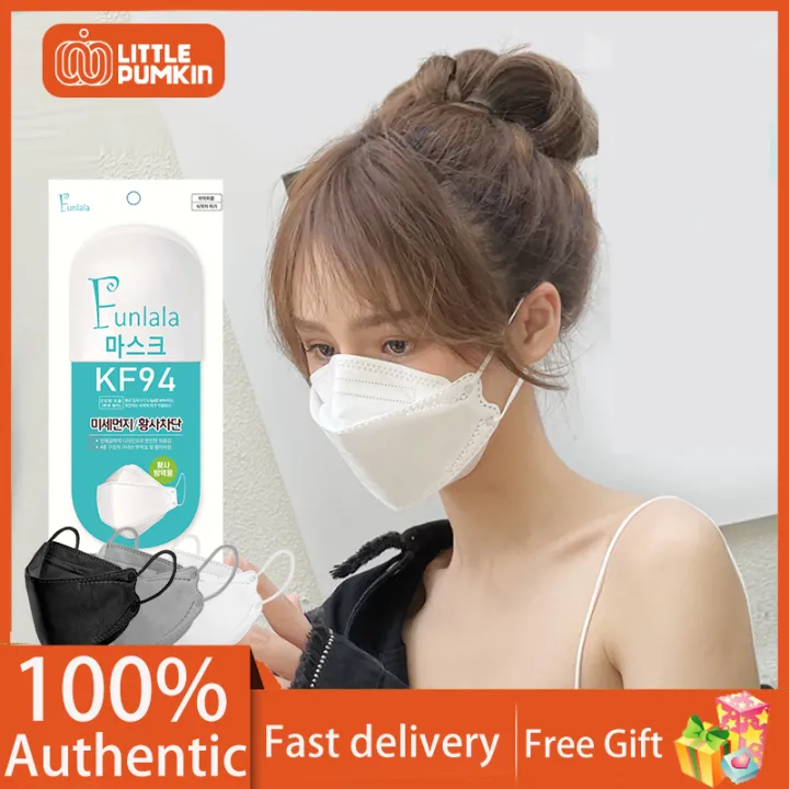 kf94 mask original 50 pcs korea KF94 Respirator Face Mask Reusable Protect Individually mask ...