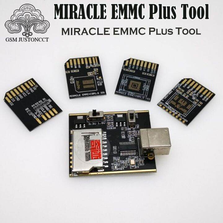 2022NEW ORIGINAL MIRACLE Emmc Plus Tool / Miracle Emmc Adapter 5 IN 1 ...