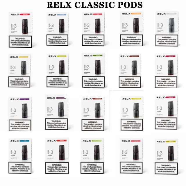 Relx Pods 3pcs/box Authentic Relx Classic pods Original English ...
