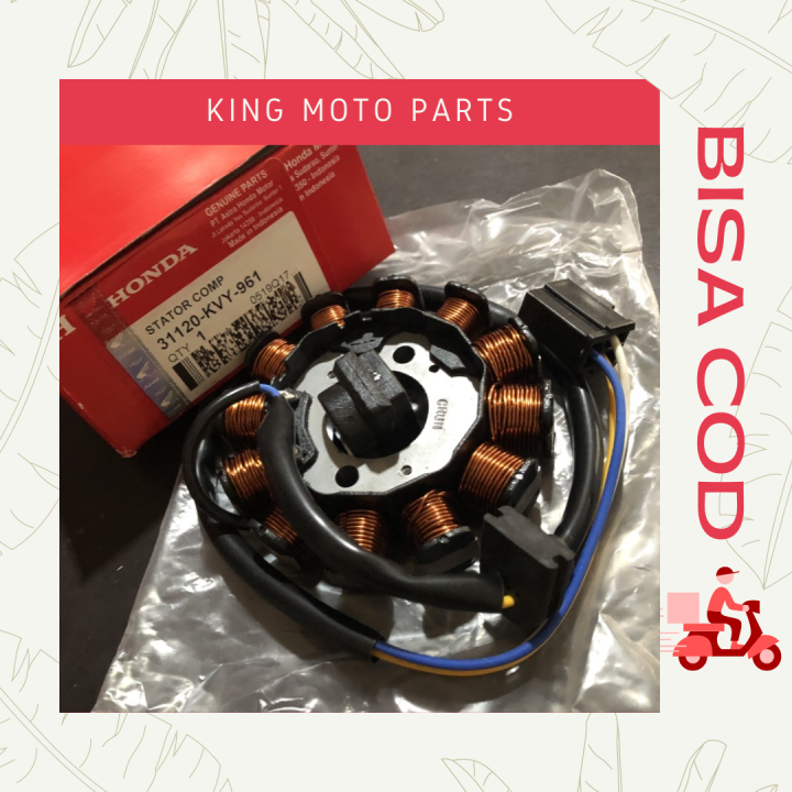 KVY SPULL SPUL PULSER MOTOR BEAT 110 KARBU OLD LAMA SCOOPY STATER ...