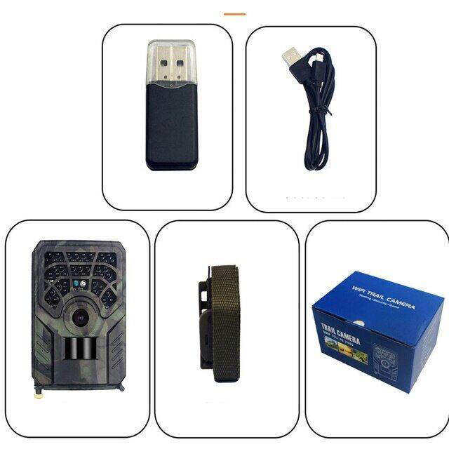 กล้องเส้นทางการล่าสัตว์ขนาดเล็ก Hd 1080P Pr300สัตว์ป่าเครื่องบันทึก ...