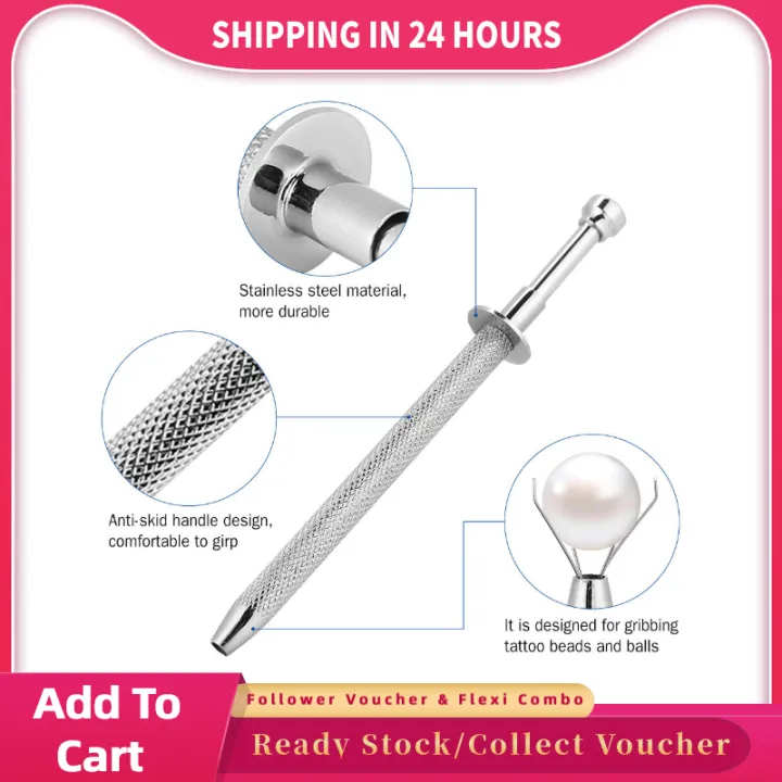 JIAJIA1【Strongly recommended】Tattoo Bead Ball Grabber Grabbing Body ...