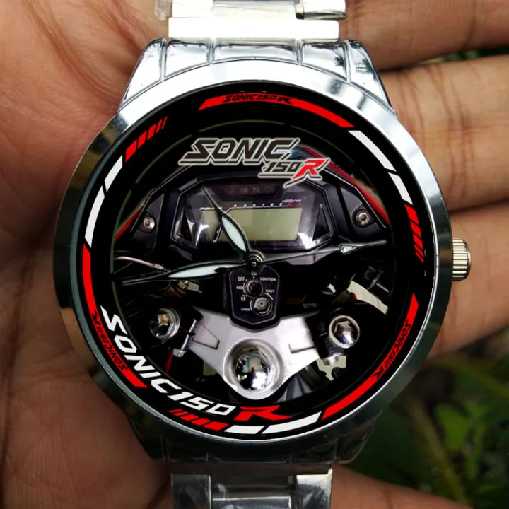 Jam Tangan Custom Stainless Sonic 150 R Speedometer 02 | Lazada Indonesia
