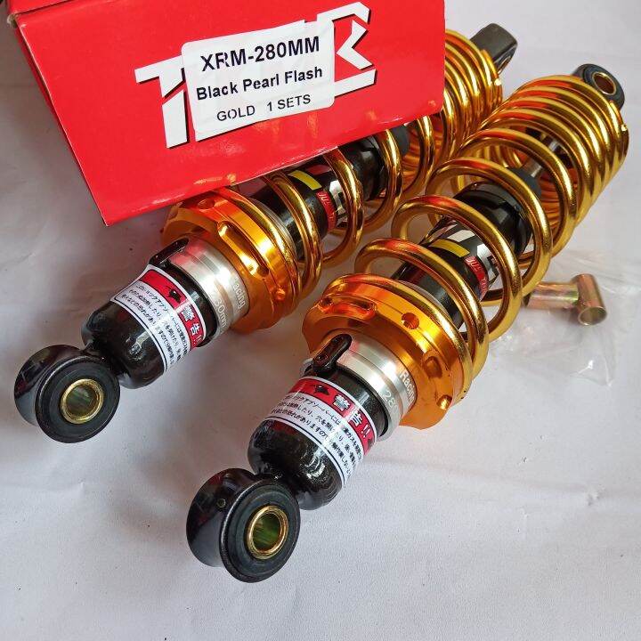 TTGR Rear Shock XRM 280mm Black Pearl Flash - Gold | Lazada PH