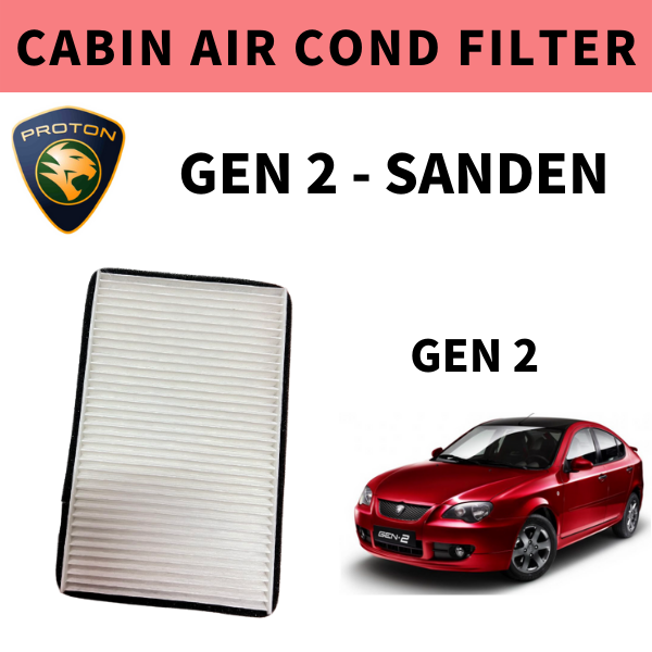 Proton sanden air-cond filter/cabin filter gen2/persona/satria neo ...