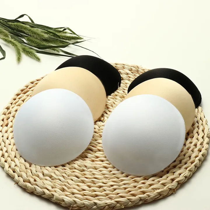 Lizida 1 Pair Sponge Breast Pads Round Sponge Pads For Breast Lift And ...