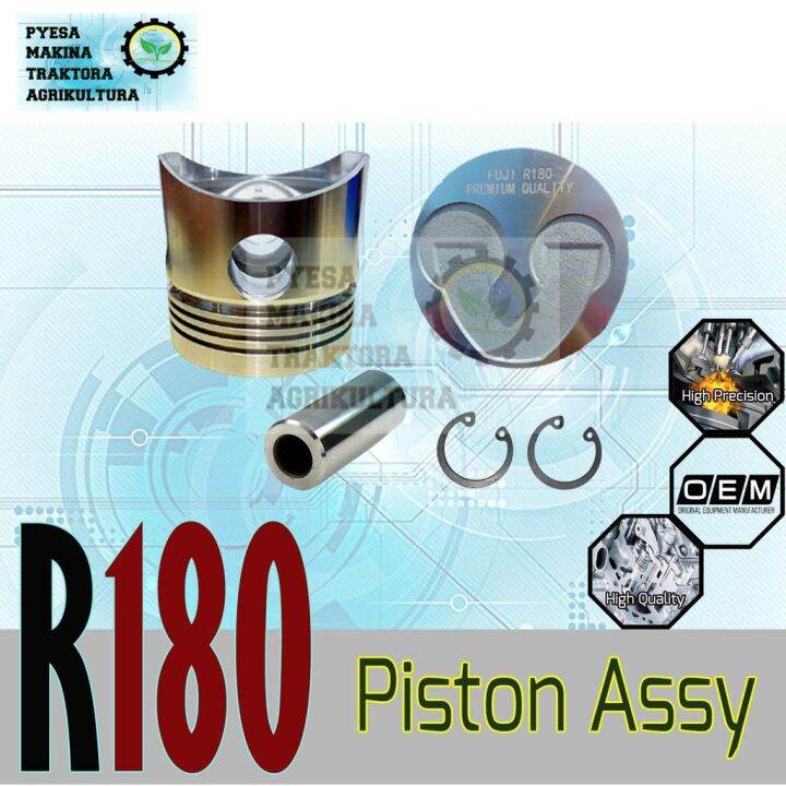 Piston Assembly Assy R180 Hi-Com Diesel Engine 8hp | Lazada PH