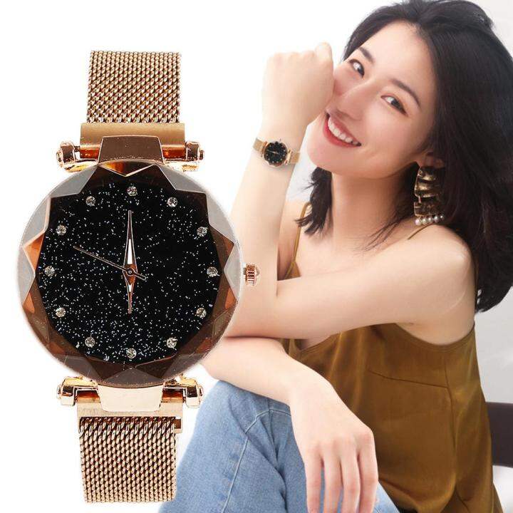 Starry Sky Watch Woman Watch Star Starry Watch Magnetic Strap Watch ...