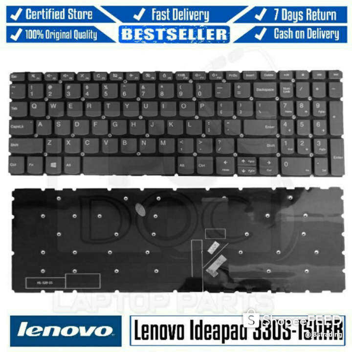 Keyboard replacement for Lenovo Ideapad 330 no power button 330S-15ARR ...