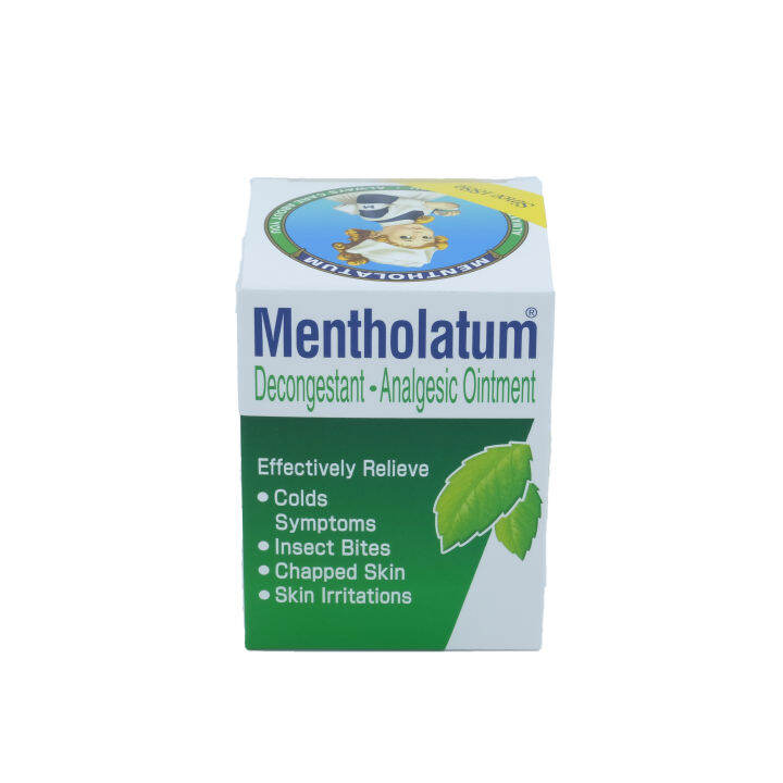 Mentholatum Decongestant-Analgesic Ointment (85g) 曼秀雷敦薄荷膏 | Lazada PH