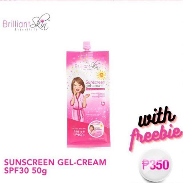 Original Brilliant Sunscreen Sunblock Gel Cream SPF30 | Lazada PH