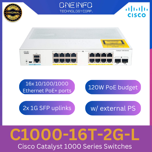 C1000-16T-2G-L | Cisco Catalyst 1000 Series Switches | Cisco catalyst ...