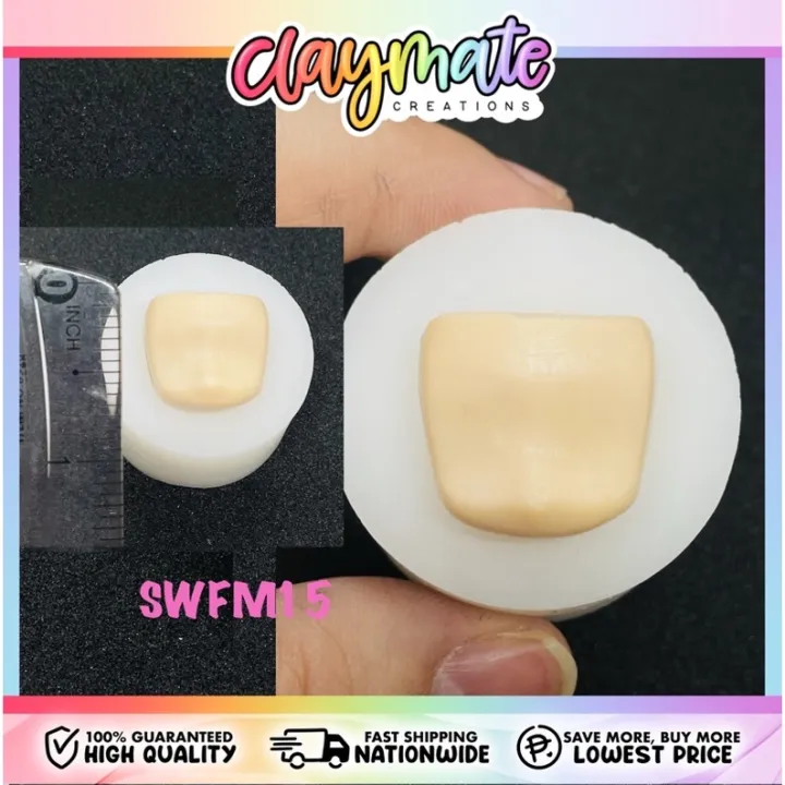 u']SWFM1-SWFM14 HUMAN FACE CHIBI FACE DOLL FACE MOLD for Epoxy Resin ...