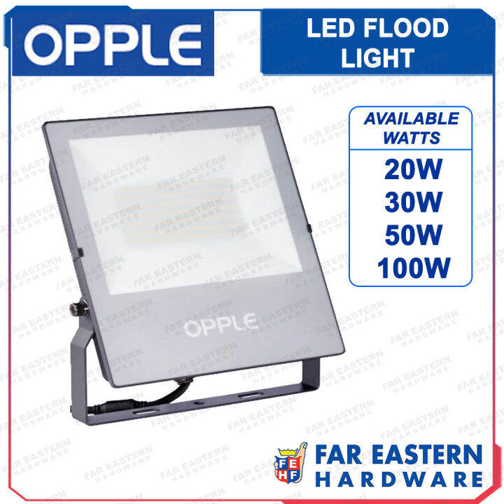 OPPLE LED Floodlight 10w 20w 30w 50w 100w Flood Light | Lazada PH