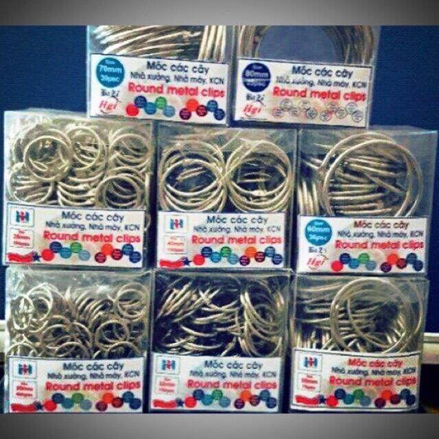 Combo 10 chiếc Móc treo card case 25mm / card ring /vòng Inox Card ring ...