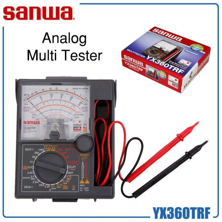 Sanwa YX360TRF Analog Multi Tester (Gray) | Lazada PH