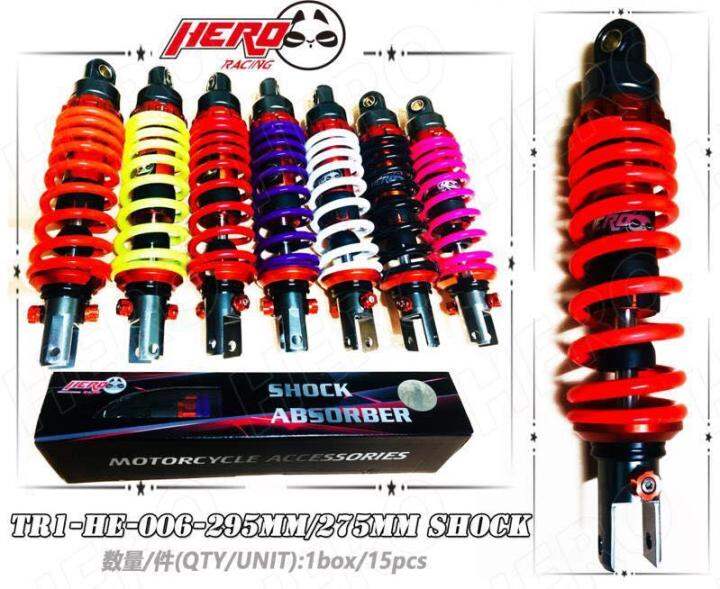 MOTOR ACCESS Motorcycle Rear Shock Absorber for Yamaha Mio (275mm ...