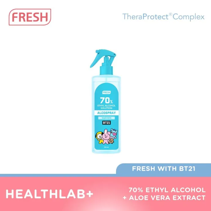 【Hot Stock】 Fresh with BT21 70 Ethyl Alcohol Solution Alcospray ...
