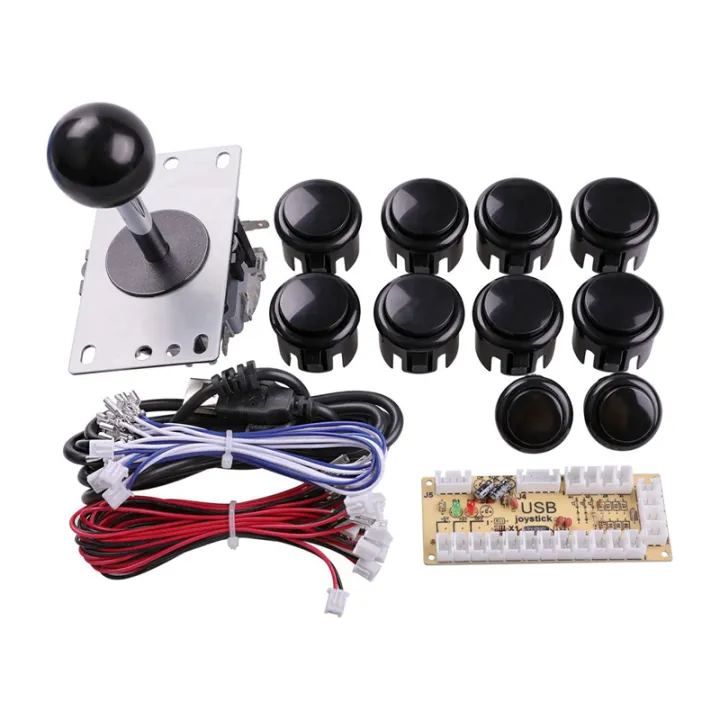 USB Arcade Joystick Circuit Board DIY Sanwa Joystick Accessories Card ...