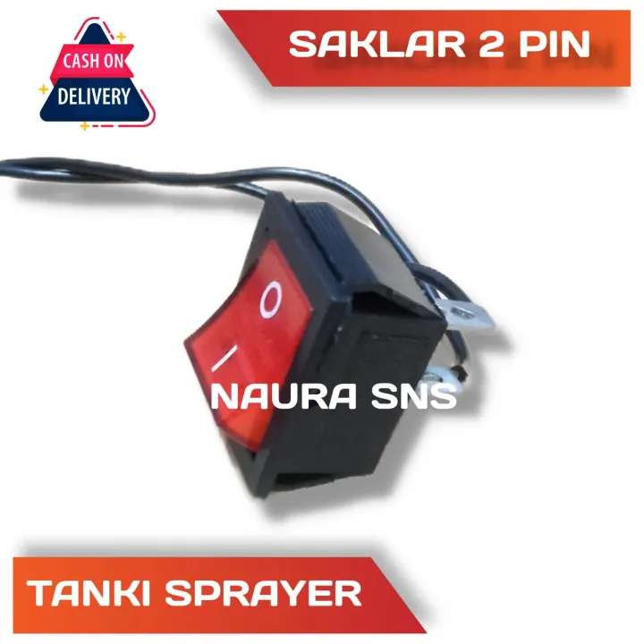 Saklar / Switch On Of Tangki Sprayer Elektrik 2 kaki / Switch On Of ...