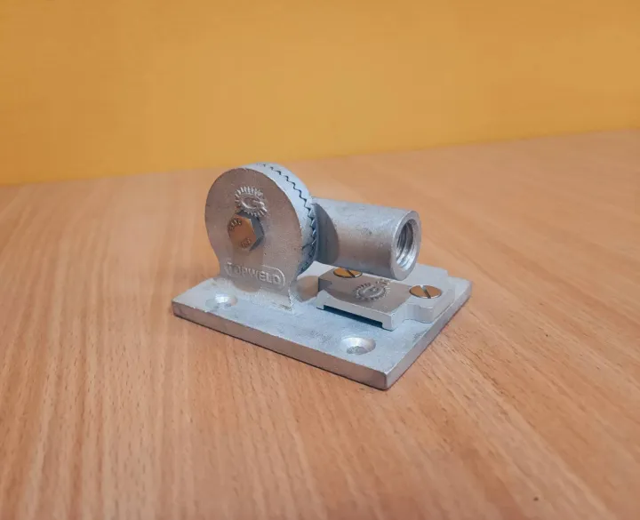 ฐานรองรับแท่งล่อฟ้าฟาราเดย์ป้องกันฟ้าผ่าแบบอลูมิเนียมSEFCOขนาด25*3 อลูมิเนียม | Lazada.co.th