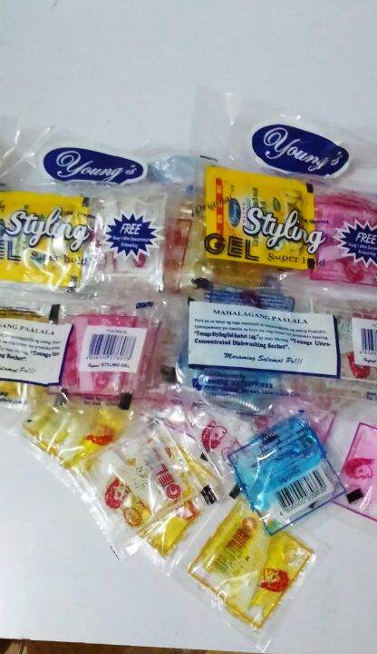 YOUNGS HAIR STYLING GEL 12 SACHETS PER PACK | Lazada PH
