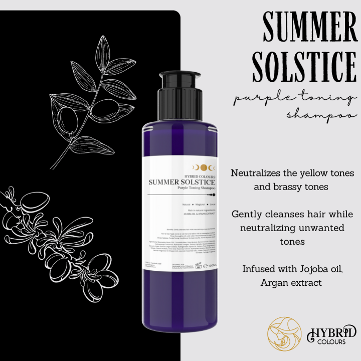Hybrid Colours Summer Solstice Purple Toning Shampoo | Lazada PH