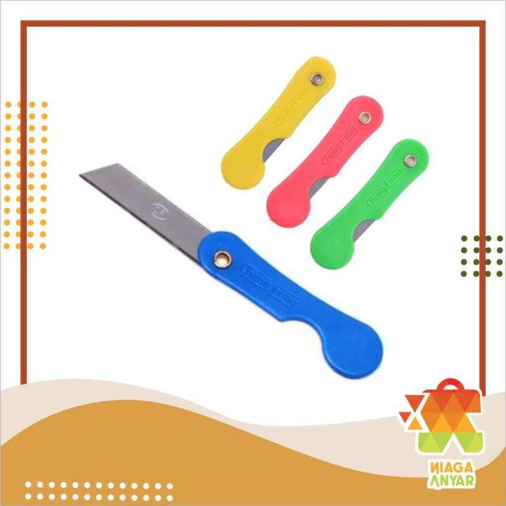 NA Cutter Lipat / Pisau Cutter Kecil Lipat / Cuter Warna Mini | Lazada ...