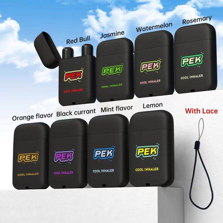 CICI MART PEK Clamshell Double Hole Vital Oil Energy Bar Cool Nostril ...