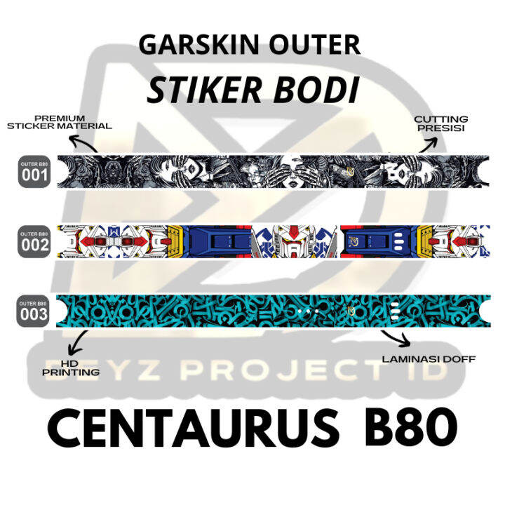 Aio Skin Stiker B80 Premium Garskin Outer Body Protector Centaurus B80 ...