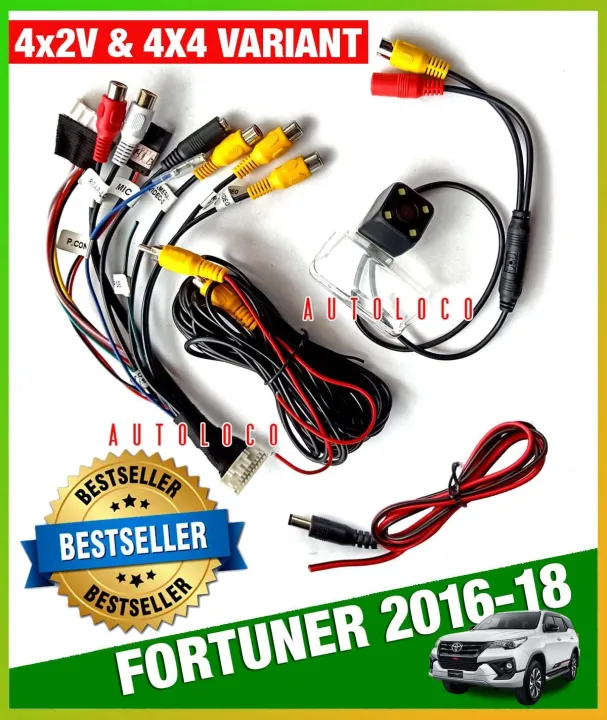 OEM Reverse Camera with Harness for Toyota Fortuner 2016 2017 2018 2019 ...