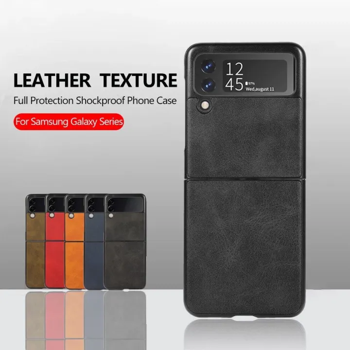 Samsung Galaxy Z Flip3 Flip 3 5g Luxury Pu Leather Phone Case