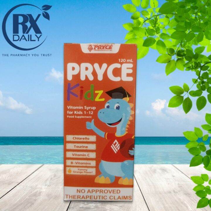 Pryce Kidz 120ml Multivitamin Syrup for kids 1 - 12 | Lazada PH