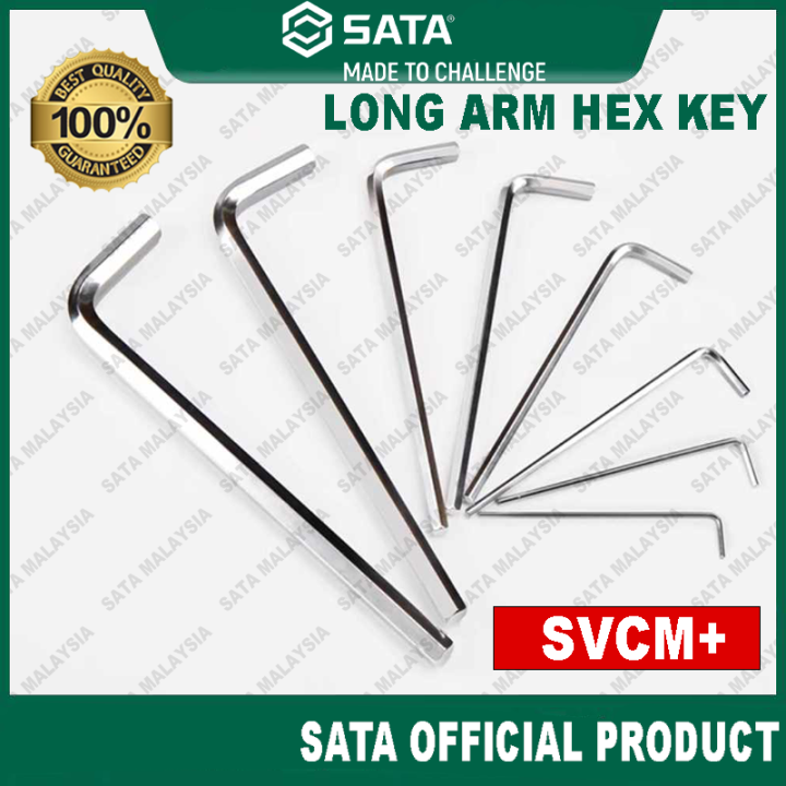 SATA 1.5-17MM Long Arm Flat Head Hex Key Allen Key Allen Hex Key Set ...