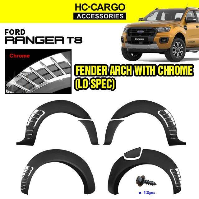 HC-CARGO Ford Ranger T8 2020 Lo-Spec Fender Arch with Chrome DIFFUSER ...