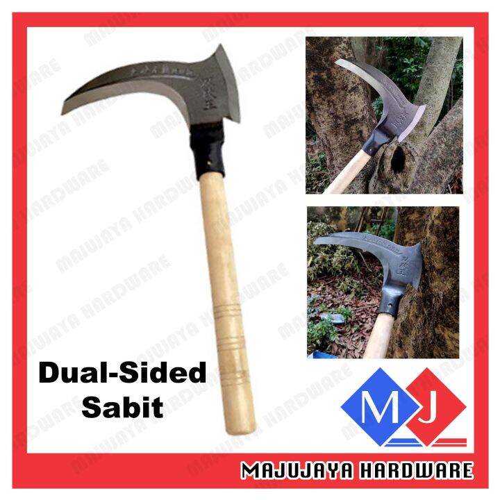 Multipurpose Dual Sided Sickle Sabit Rumput Sickle Memotong Keluli ...