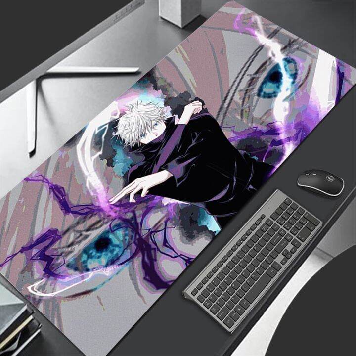 Jujutsu Kaisen Gojo Anime Kawaii Mousepad XXL Game Pc Accessories ...