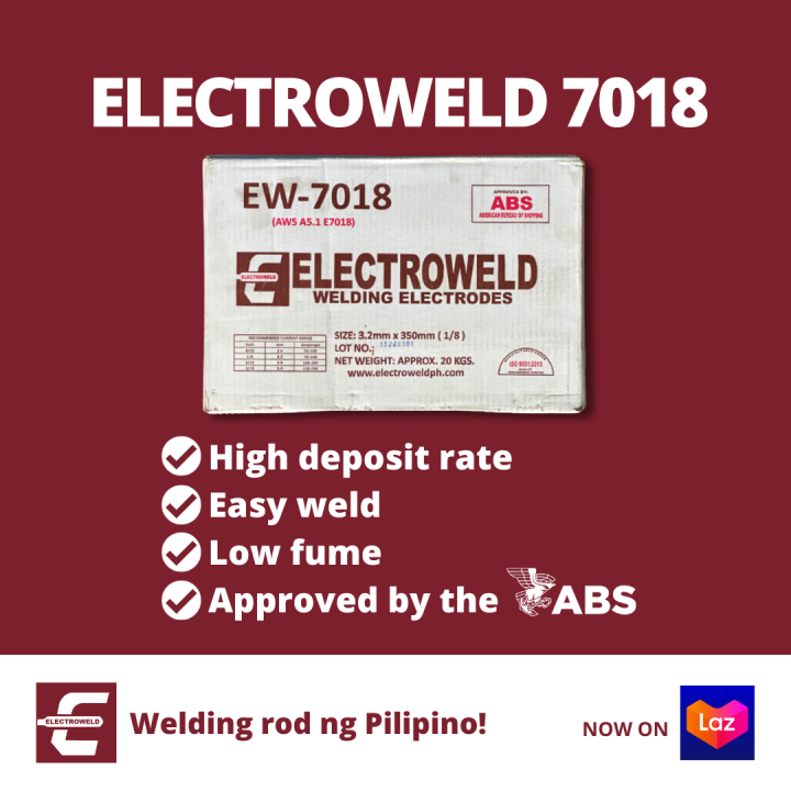 1-KG Electroweld 7018 Welding Electrode (AWS E7018) | Lazada PH