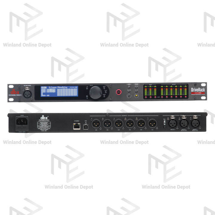 DBX Professional Audio DriveRack VENU360 Loudspeaker Management System ...