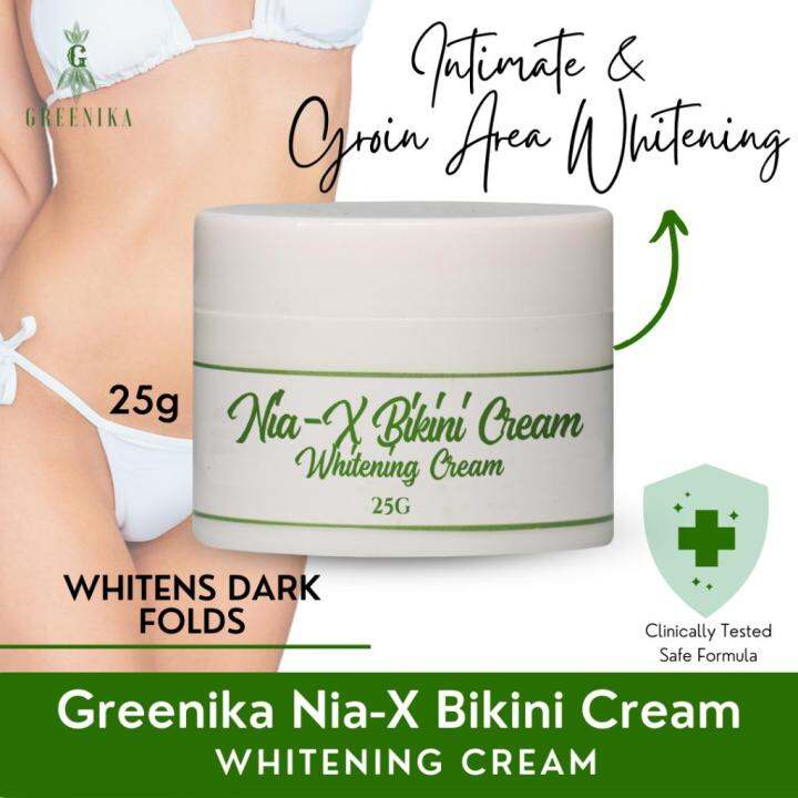 Bikini Instant Whitening Cream Greenika Bikini Line Whitening Cream For
